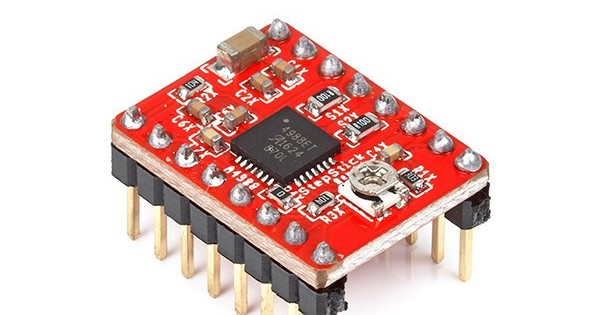 Stepper Motor Driver A4988 Module With Heat Sink |CityTech BD