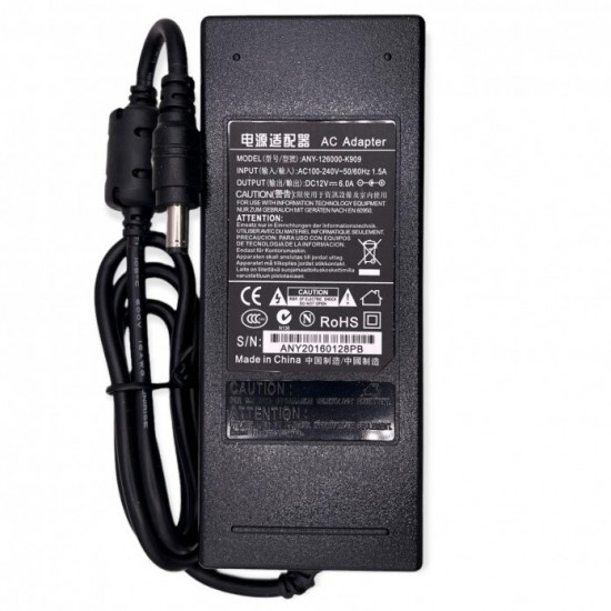 AC-DC Adapter Genuine 12V 6A Power Adapter price in bd