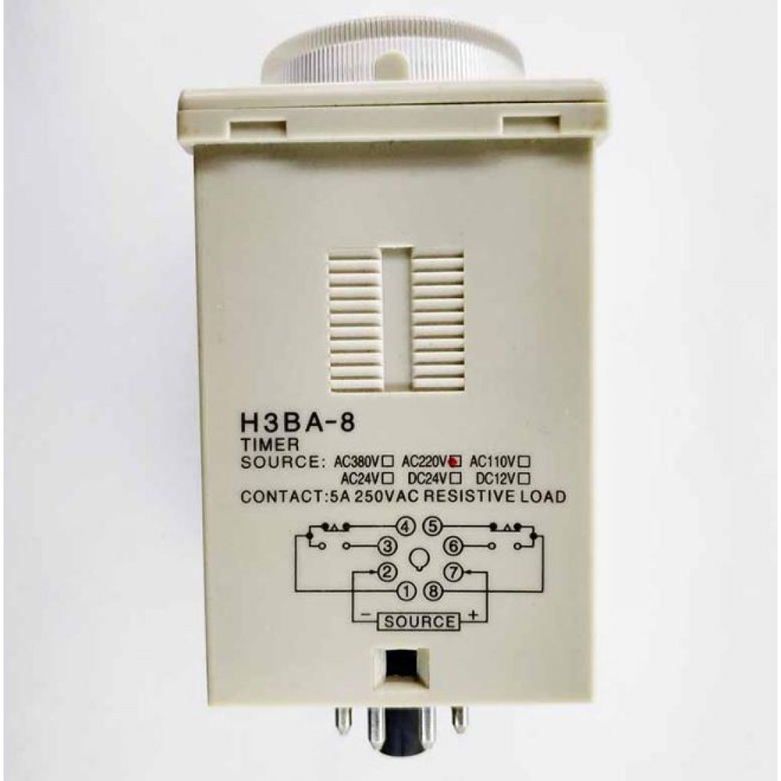 Analog Timer H3BA-8 with base Multi Range 0 to 100 hours Price in BD | CityTech BD