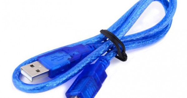 Cable For Arduino UNO/MEGA (USB A to B)-1feet price in bd