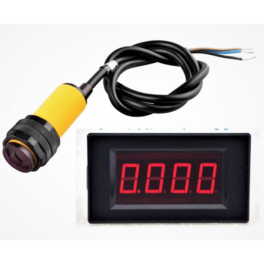 Digital Auto Counter Meter with Infrared Proximity Sensor 24V price in bd