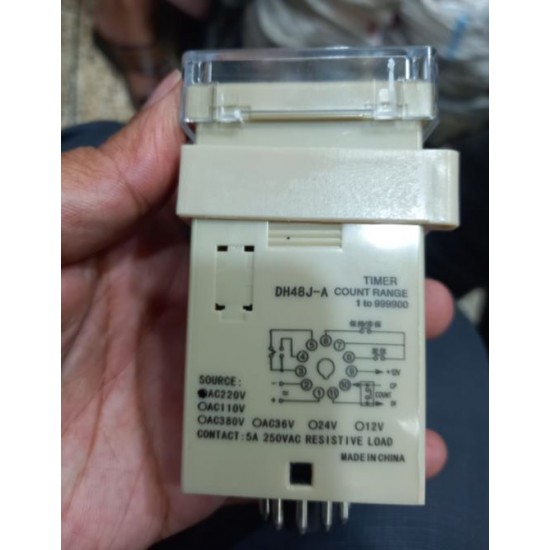 Digital Counter Relay DH48J 220VAC 11 Pin Price in BD | CityTech BD