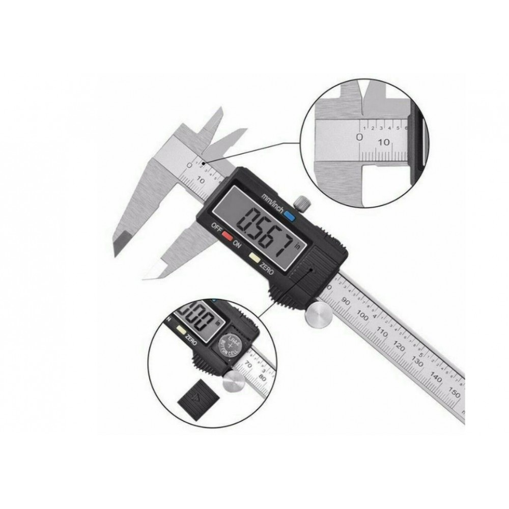 Digital Slide Calipers Metal with LCD | CityTech BD