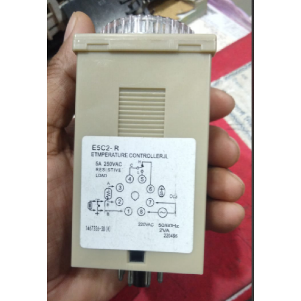 Buy E5C2-R Pointer Temperature Controller E5C2-YR20K 0-399℃ 220V – Accurate Analog Dial Temp ...