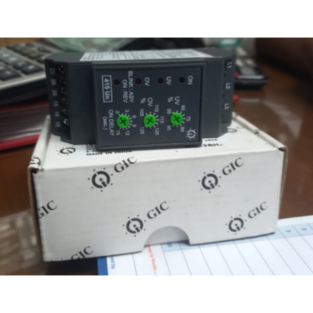 Buy GIC Phase Loss Voltage Monitoring Relay SM501 for Control Panel ...